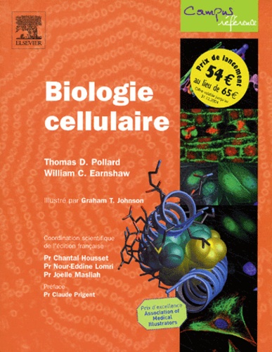 Biologie cellulaire de Thomas-D Pollard - Livre - Decitre