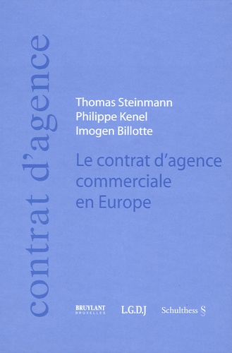 Le contrat d'agence commerciale en Europe de Thomas Steinmann - Livre ...