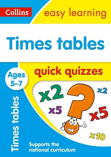Times Tables Quick Quizzes Ages 5-7 - Prepare for... de Collins - PDF ...