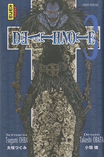 Death Note Tome 3. Avec une planche de stickers de Tsugumi Ohba ...