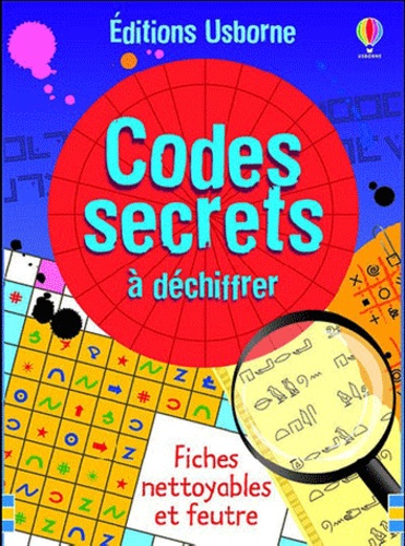 Codes secrets à déchiffrer de Usborne - Livre - Decitre