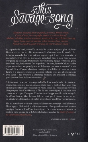 Monsters of Verity Tome 1. This Savage Song de V. E. Schwab - Grand ...