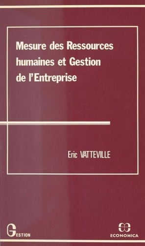 Mesure des ressources humaines et gestion de... - Vatteville E ...
