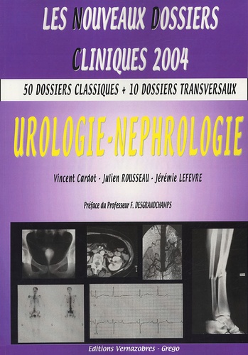 Urologie - Néphrologie de Vincent Cardot - Livre - Decitre