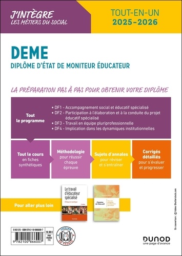 DEME, Diplôme d'état de moniteur éducateur -... de Vincent Pagès ...