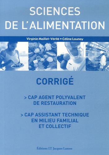 Sciences de l'alimentation CAP Agent polyvalent... de Virginie Maillet ...