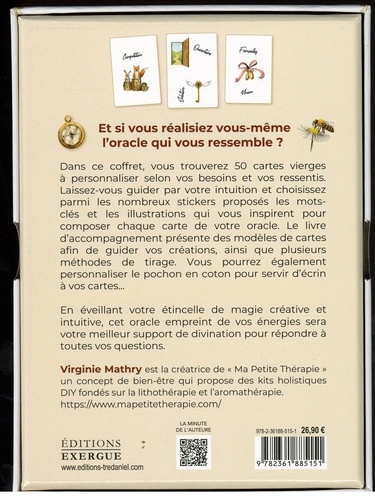 L'oracle DIY - Un oracle à créer soi-même ! de Virginie Mathry - Livre ...