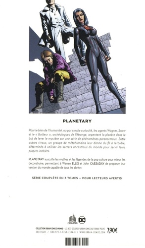 Planetary Tome 1. de Warren Ellis - Album - Livre - Decitre