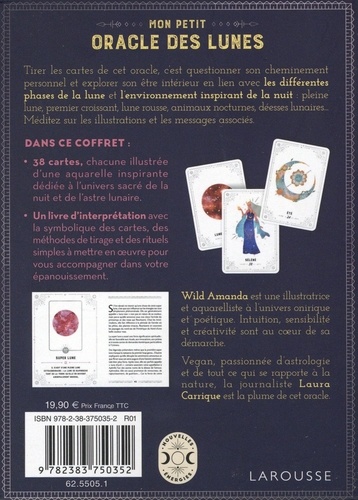 Mon petit oracle des lunes de Wild Amanda - Livre - Decitre