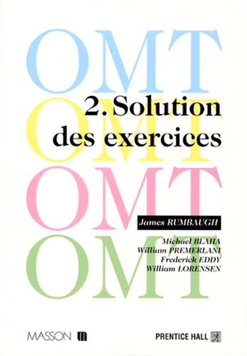 Omt. Tome 2, Solutions Des Exercices de William Lorensen - Livre - Decitre