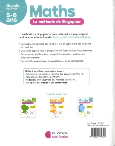 Maths Grande Section La méthode de Singapour de Xander Yun - Grand ...