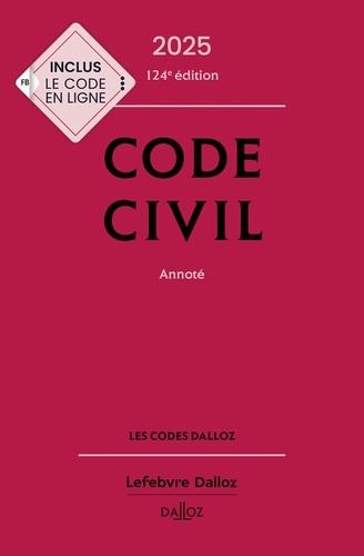 Code civil - Annoté de Xavier Henry - Grand Format - Livre - Decitre