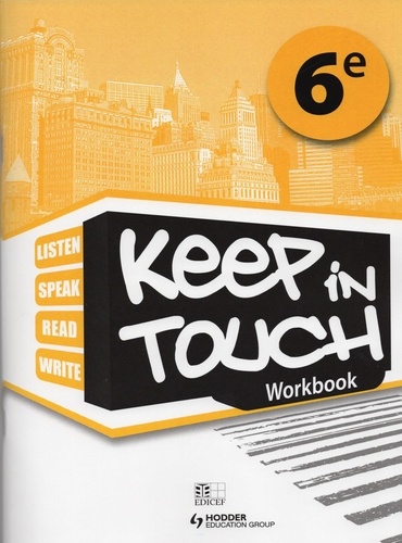 Keep in touch 6eme workbook de XXX - Livre - Decitre