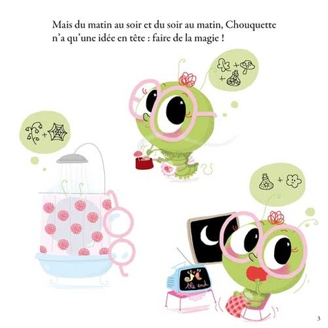 Chouquette et les secrets magiques de Yann Walcker - Album - Livre ...