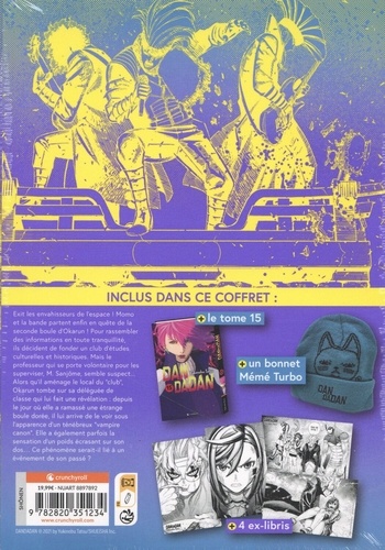 Dandadan Tome 15. Coffret avec un bonnet Mémé... de Yukinobu Tatsu - Poche - Livre - Decitre