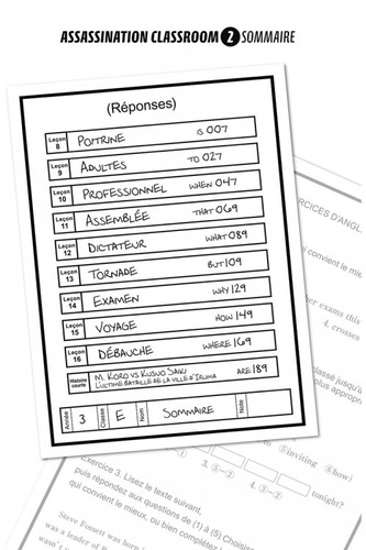 Assassination Classroom Tome 2. de Yusei Matsui - Tankobon - Livre ...